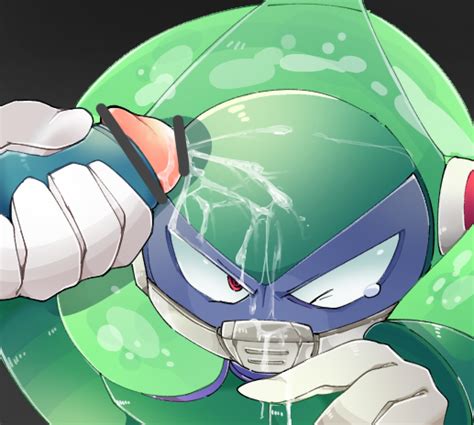 Rule 34 Acid Man Axolotlcat Block Man Cum Mega Man Mega Man Classic