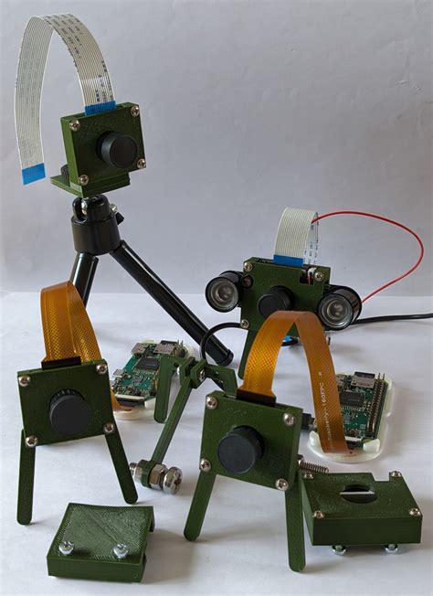 Cases And Stands For Raspberry Pi Cameras By Geoff B UK Download Free STL Model Printables Com