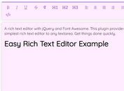 Simple Extensible WYSIWYG Editor For Web Summernote Free JQuery Plugins