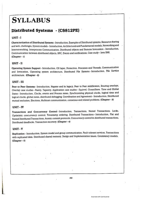 4 2 Distributed Systems R18 B Tech Cse Computer Networks Iii Iv Year Jntu Hyderabad Studocu
