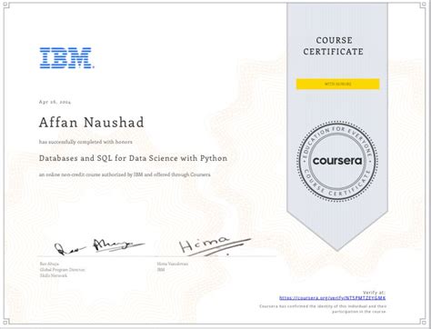 affan naushad on linkedin datascience sql python ibm
