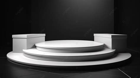 3d 순백 이벤트 무대 모형을 위한 3d 포디엄 스테이지 고화질 사진 사진 배경 일러스트 및 사진 무료 다운로드 Pngtree