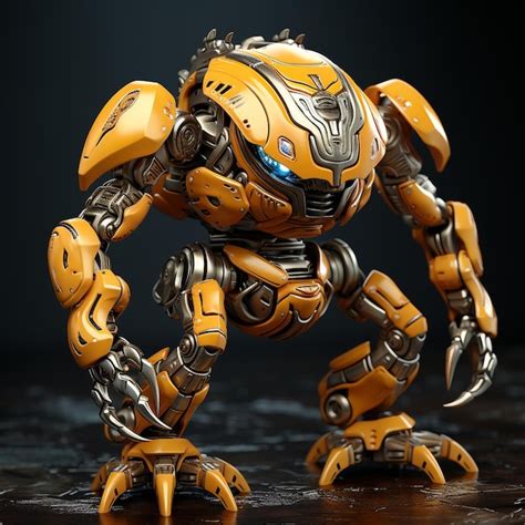 Premium Photo 3d Robot Scorpion
