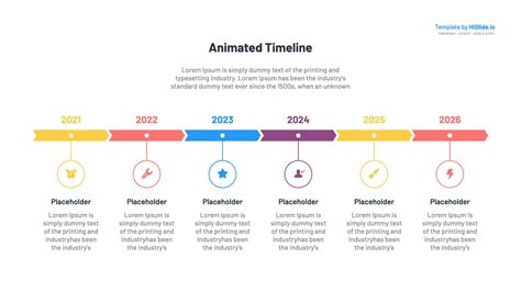Fabulous Create Animated Timeline Serpentine Process Template Business