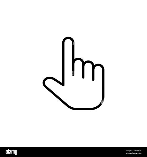 Hand Cursor Icon Cursor Icon Vector Hand Cursor Icon Clik Stock Vector Image And Art Alamy