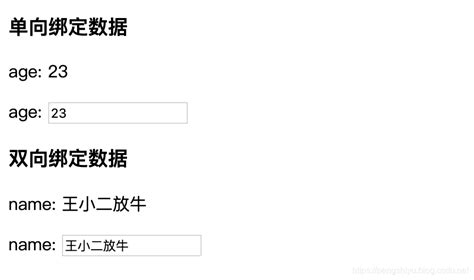 vue 自定义v model数据双向绑定 vue自定v model实现表单数据双向绑定问题 csdn博客