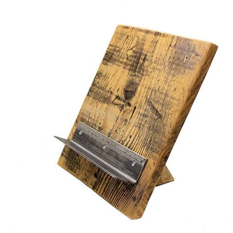 Industrial Cookbook Stand Reclaimed Art 717