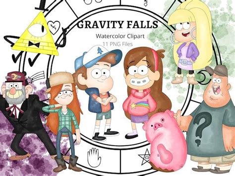 Gravity Falls Um Verão De Mistérios Kit Digital Nick Design