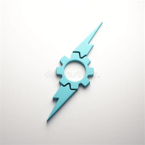 3d Lightning Bolt Render Stock Illustration Illustration Of Isolated