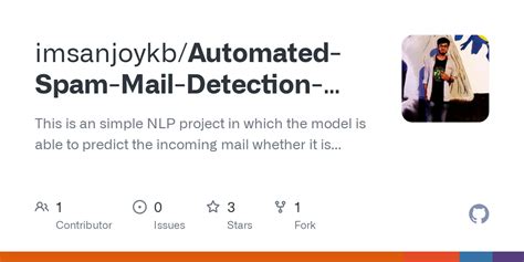 GitHub Imsanjoykb Automated Spam Mail Detection And Flask Deployment