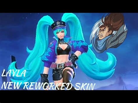 MLBB: NEW REWORKED LAYLA SKIN(GREEN FLASH) - YouTube