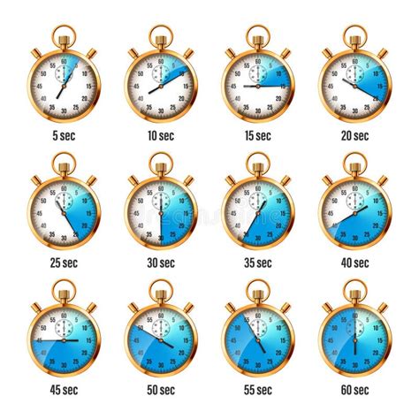 Blue Countdown Timer Stock Illustrations 14859 Blue Countdown Timer
