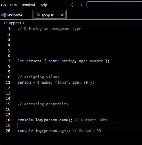 how typescript simplifies code with anonymous types muhammad usman posted on the topic linkedin