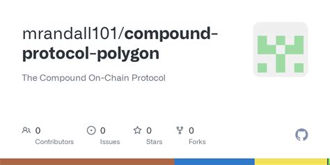 Github Mrandall101compound Protocol Polygon The Compound On Chain Protocol