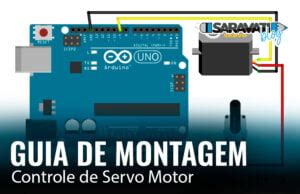 Guia de Montagem Controle de Servo Motor Potenciômetro usando Arduino Blog Saravati Tudo