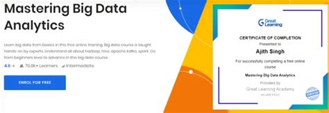 Courses In Big Data 10 Most Popular Big Data Courses