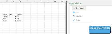 Show And Tell Early Stage Excel Addin Feedback Welcome Data Mason R Excel
