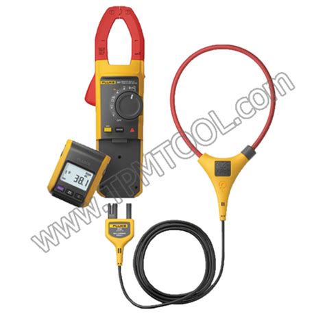 Fluke 381 แคลมป์มิเตอร์ Ac Dc แบบรีโมท True Rms พร้อมสาย Iflex Fluke Electrical Tester