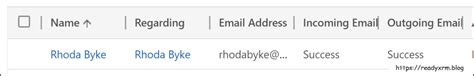 Connecting Microsoft Outlook To Model Driven Power Apps The Readyxrm