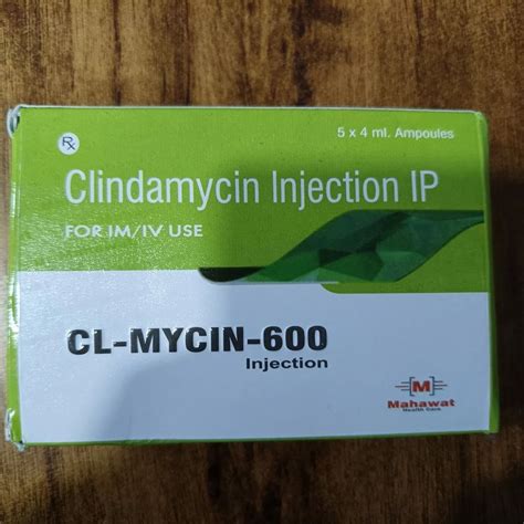 Cl Mycin 600 Injection At ₹ 54 Piece Rajendra Nagar Mahbubnagar