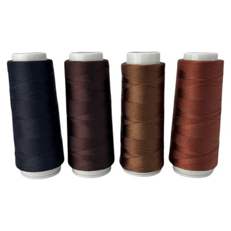 hair made easi pre bonded nylon weaving thread brunettes series