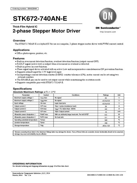 4a Pwm Controlled Unipolar Stepper Motor Driver Using Stk672 740 Electronics Lab Pdf