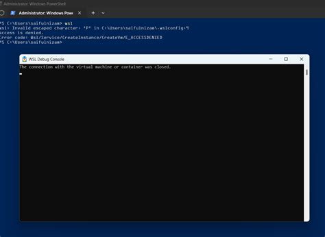 Cannot Access To Wsl2 In Windows 11 · Issue 10542 · Microsoftwsl · Github