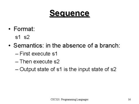 Programming Languages Tucker And Noonan Chapter Semantics