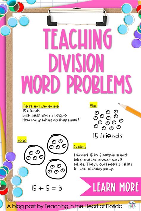 How To Teach Division Word Problems In 3rd Grade Artofit