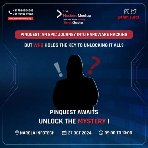 The Hackers Meetup Surat Chapter Invites You To Embark On An Exclusive Journey Into The Future