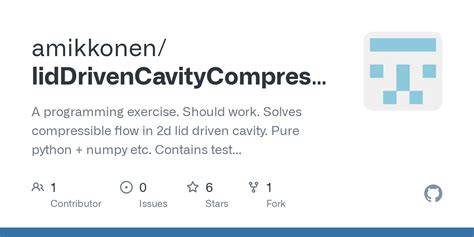 liddrivencavitycompressibleflowpython ldc py at master · amikkonen