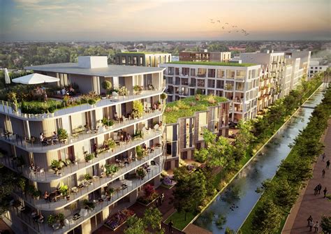 Aerial Rendering In 3d Architectural Visualizations Comprehensive