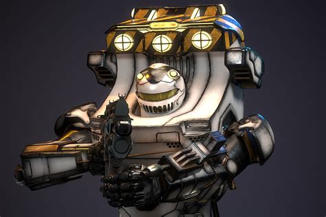 Sci Fi Robot 3d Robots Unity Asset Store