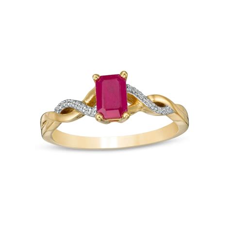 Ruby Rings At Zales
