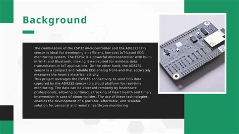Ecg Monitoring With Esp32 And Ad8232 Iot Pptx Heart And