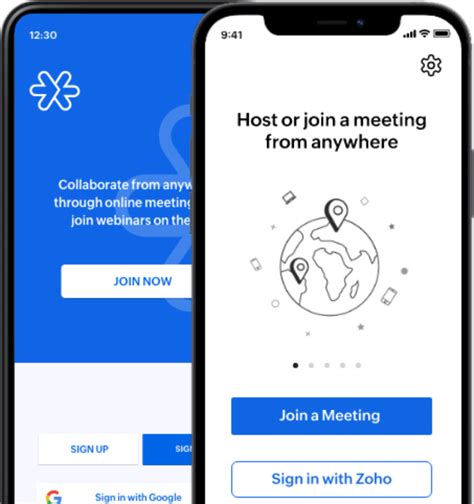 Online Meeting Software And Platforms Zoho Meeting