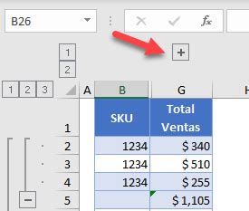 Expandir Contraer Filas O Columnas En Excel Y Google Sheets Automate Excel