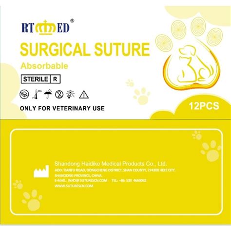 Plain Catgut Absorbable Surgical Suture Shopee Malaysia