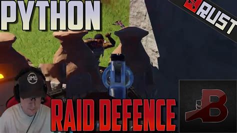 python raid defence rust youtube
