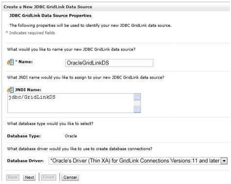 Configuring Oracle Weblogic Gridlink Datasource Itbuzzpress