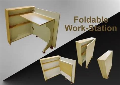 Wooden Brown Foldable Workstation For Office Size 3x29x8 At ₹ 5500 In New Delhi
