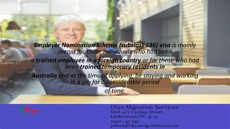 Employer Nomination Scheme Subclass 186 Visa Ppt