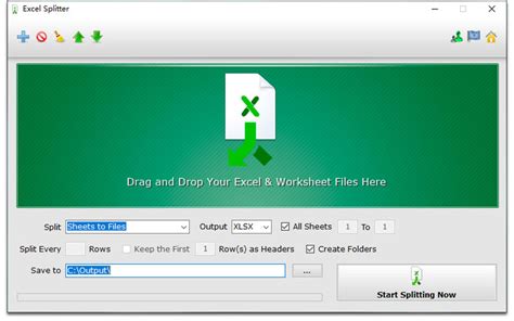 Excel Splitter Splitting Excel And Table Files By Worksheets And Rows