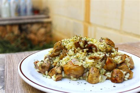 Homemade Mushroom Risotto 5184 X 3456 Oc Rfoodporn