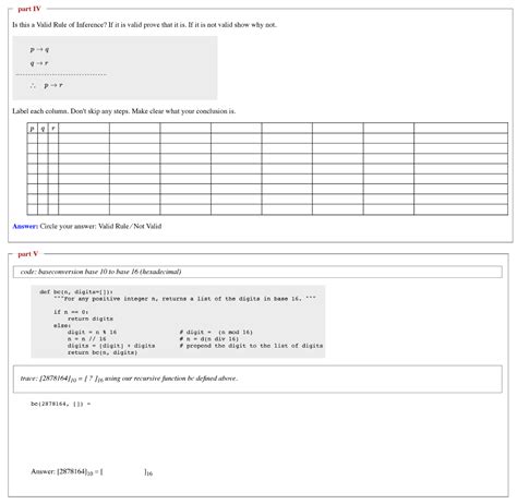 Solved Is This A Valid Rule Of Inference If It Is Valid
