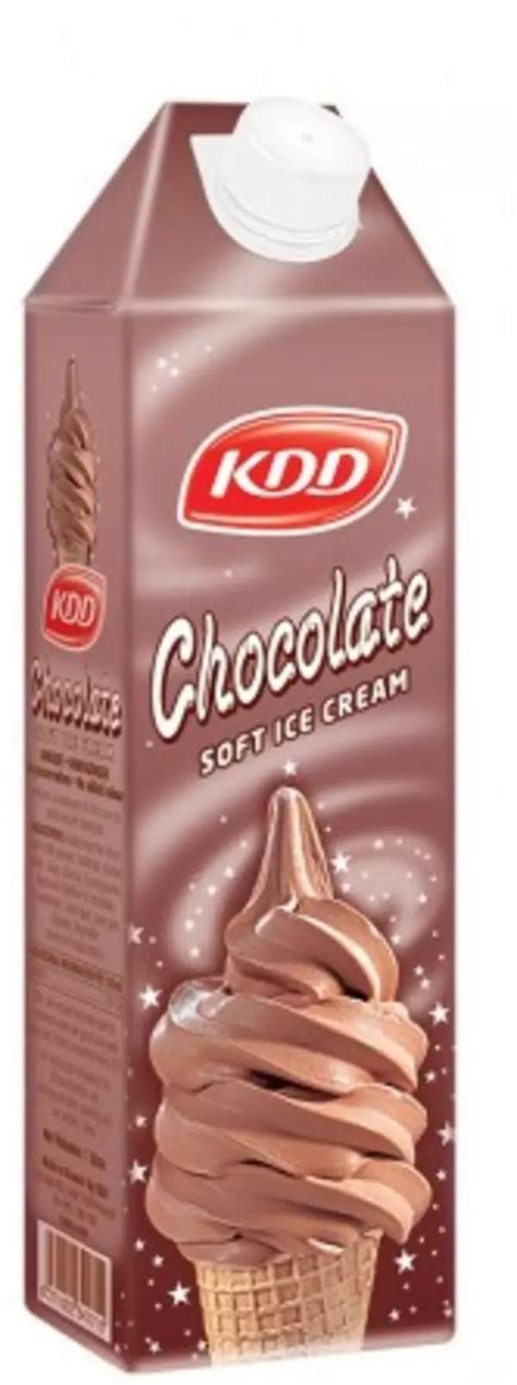 سوفت ايس كريم الشوكولاتة كي دي دي 1 لتر × 12 حبة أرزاق بلس