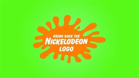 Petition · Bring Back The Original Nickelodeon Logo ·