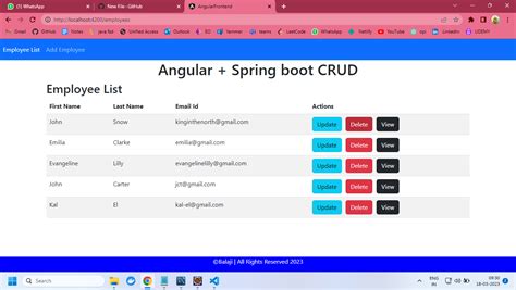 GitHub Bala Employee Management System A Web Project Using Spring Boot And Angular