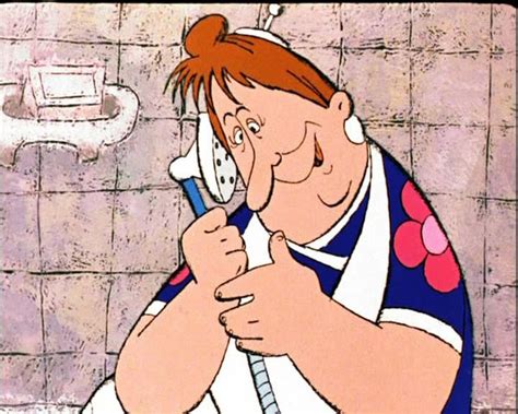 Создать мем фрекен бок в душе карлсон миссис фрекен фрекен бок из мультика Картинки Meme