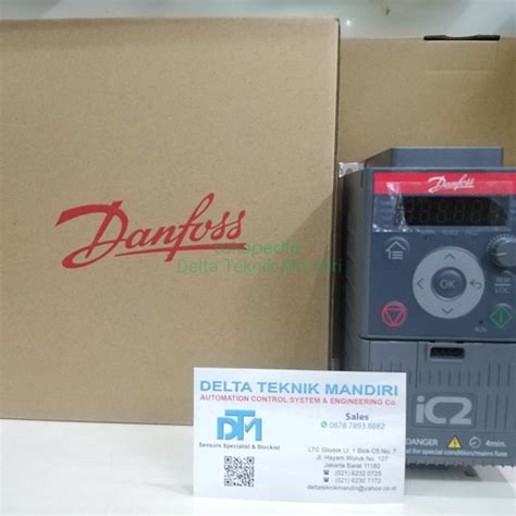 Jual Danfoss Inverter Ic2 Micro Frequency Converters 075kw 1phase